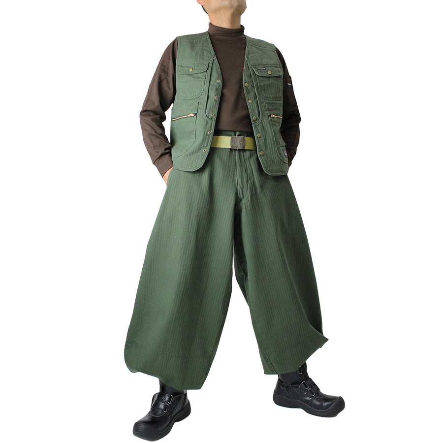 Toraichi 3942-418 Super Super Long Hachibu Pants | Japanese Tobi Pants – JapaneseWorkwear.com